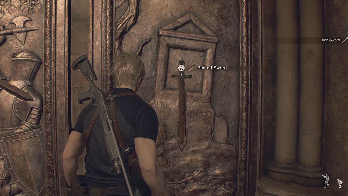 Resident Evil 4 Remake Castle Sword Puzzle Solution - Twinfinite