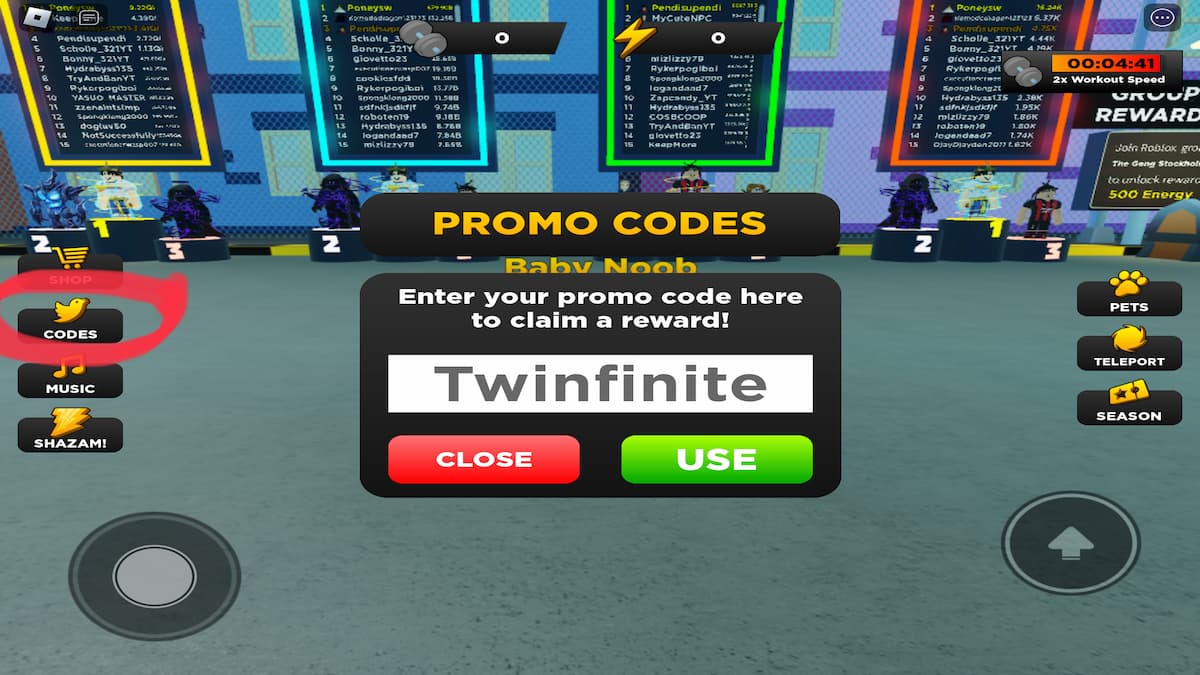 All Strongman Simulator Codes in Roblox (June 2023) - Twinfinite