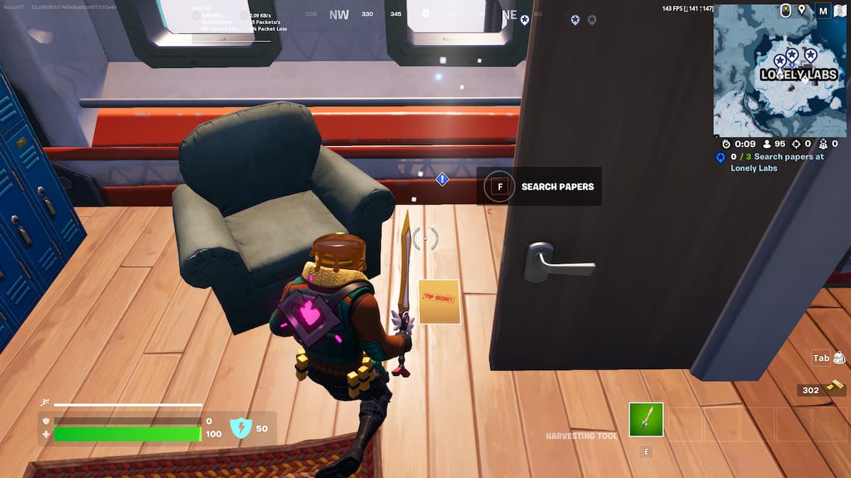 Where to Search Papers at Lonely Labs in Fortnite - Twinfinite