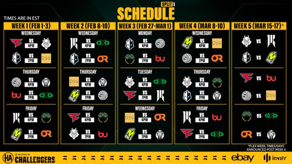 Valorant North American Challengers Viewers Guide: All Teams, Schedule ...