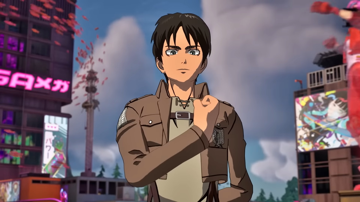How to Get Eren Yeager Skin in Fortnite Chapter 4 Season 2 - Twinfinite