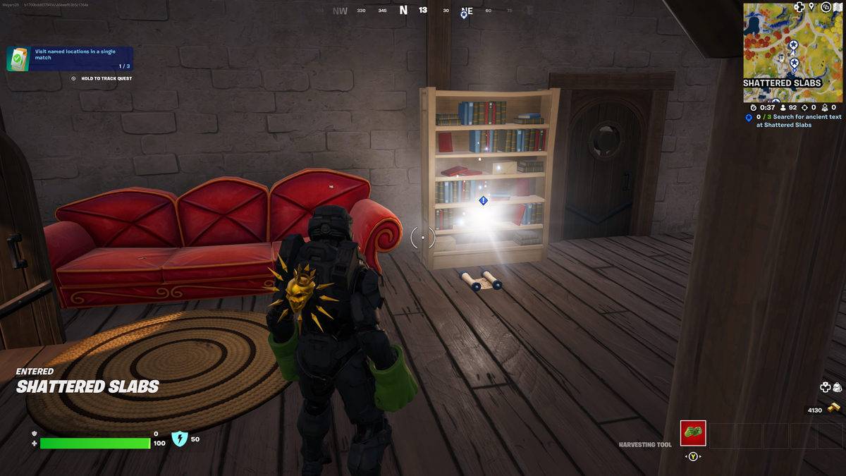 Where to Search for Ancient Text at Shattered Slabs in Fortnite ...
