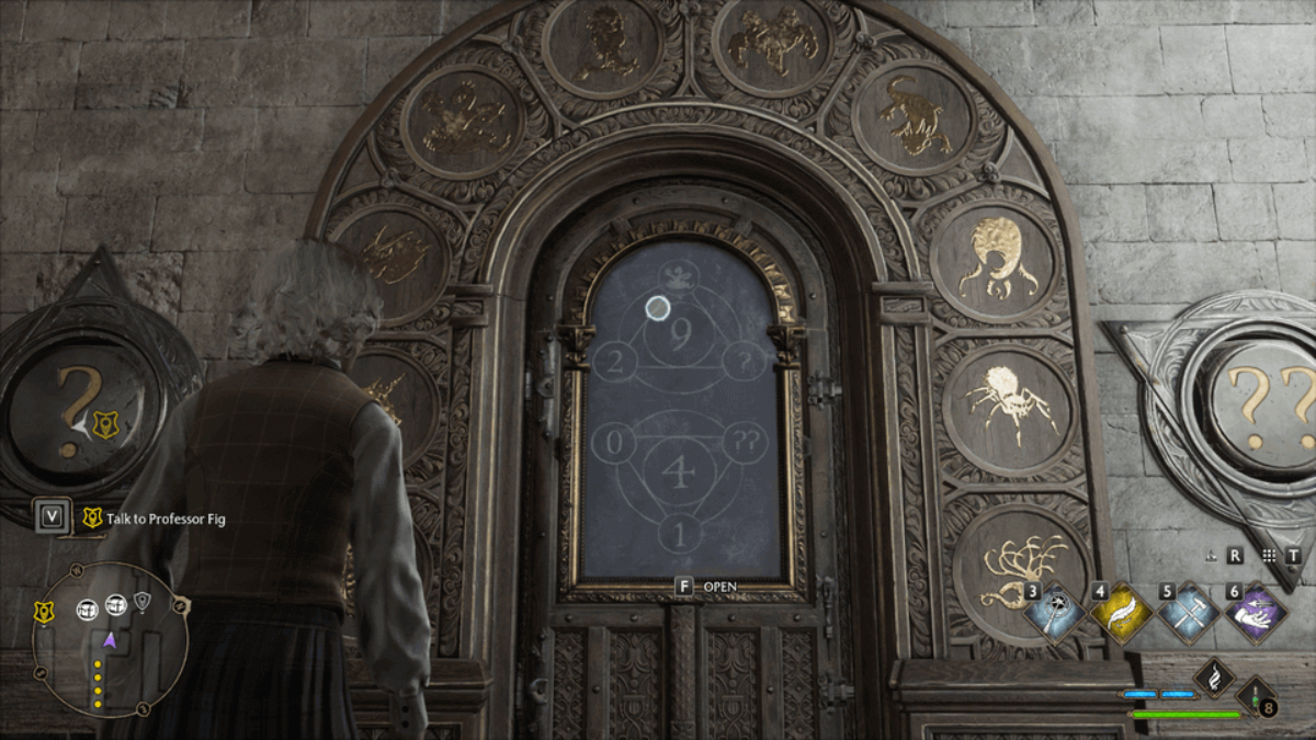 All Arithmancy Door Puzzles in Hogwarts Legacy & How to Solve Them - Twinfinite