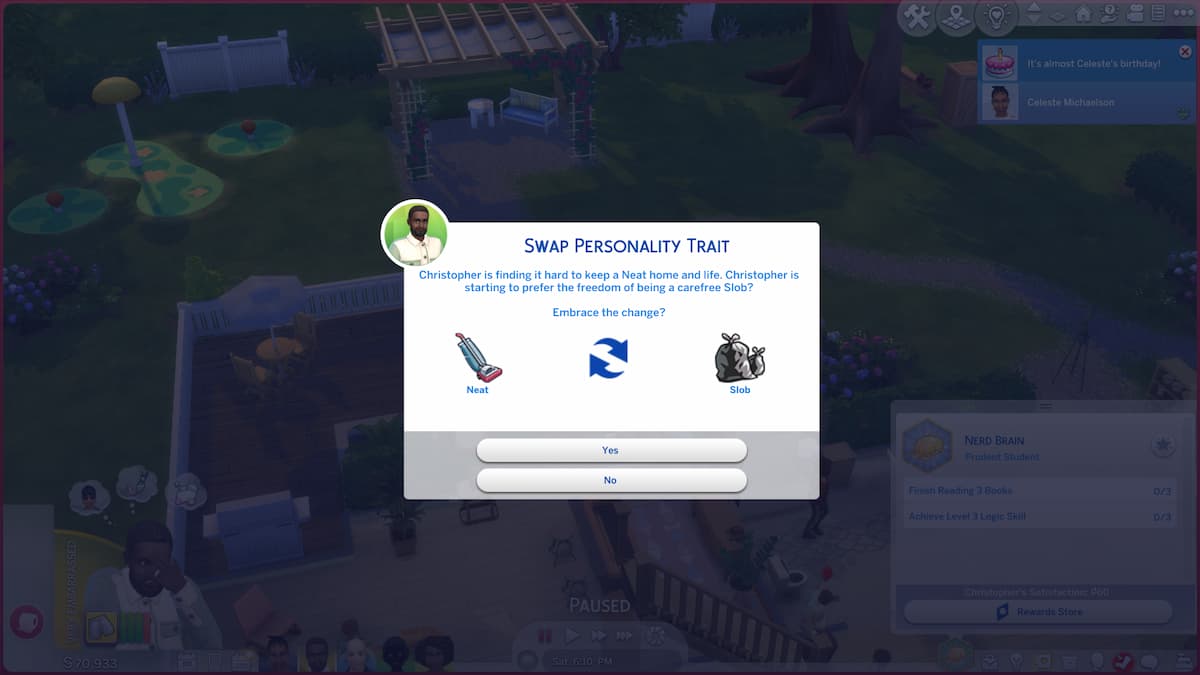 How to Change Personality Traits in Sims 4 Growing Together - Twinfinite