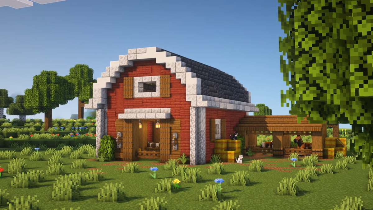 10 Best Minecraft Barn Ideas - Twinfinite