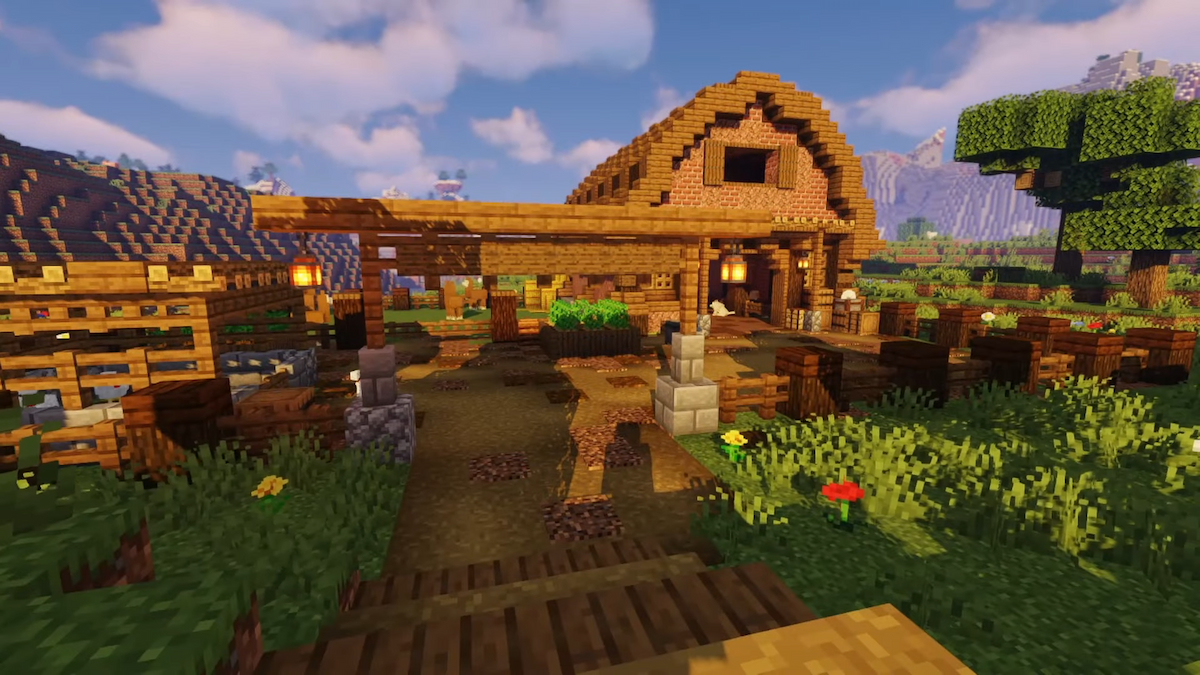 10 Best Minecraft Barn Ideas - Twinfinite