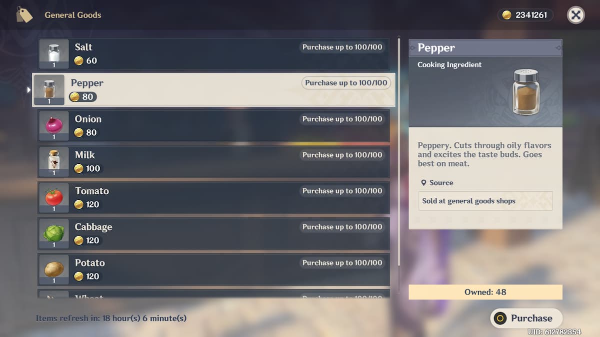 How to Get Pepper in Genshin Impact - Twinfinite