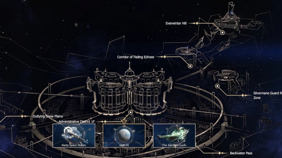 How to Use Honkai: Star Rail Interactive In-Game Map - Twinfinite