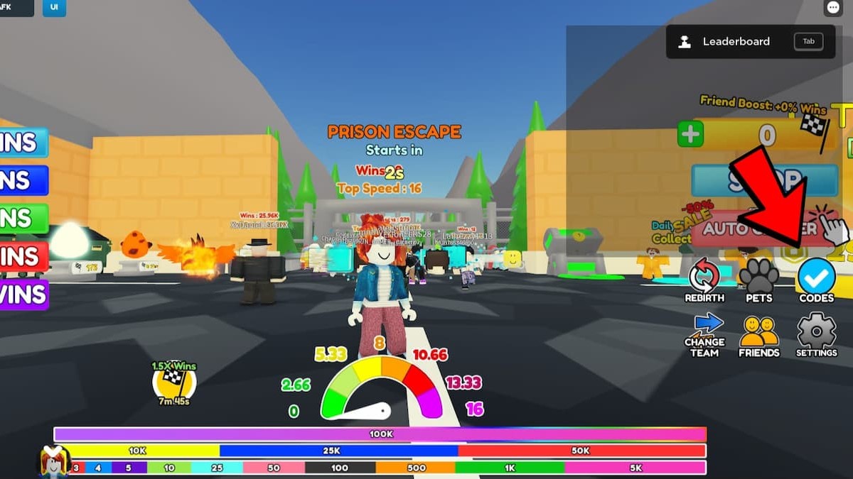 Prison Race Clicker Codes - Twinfinite