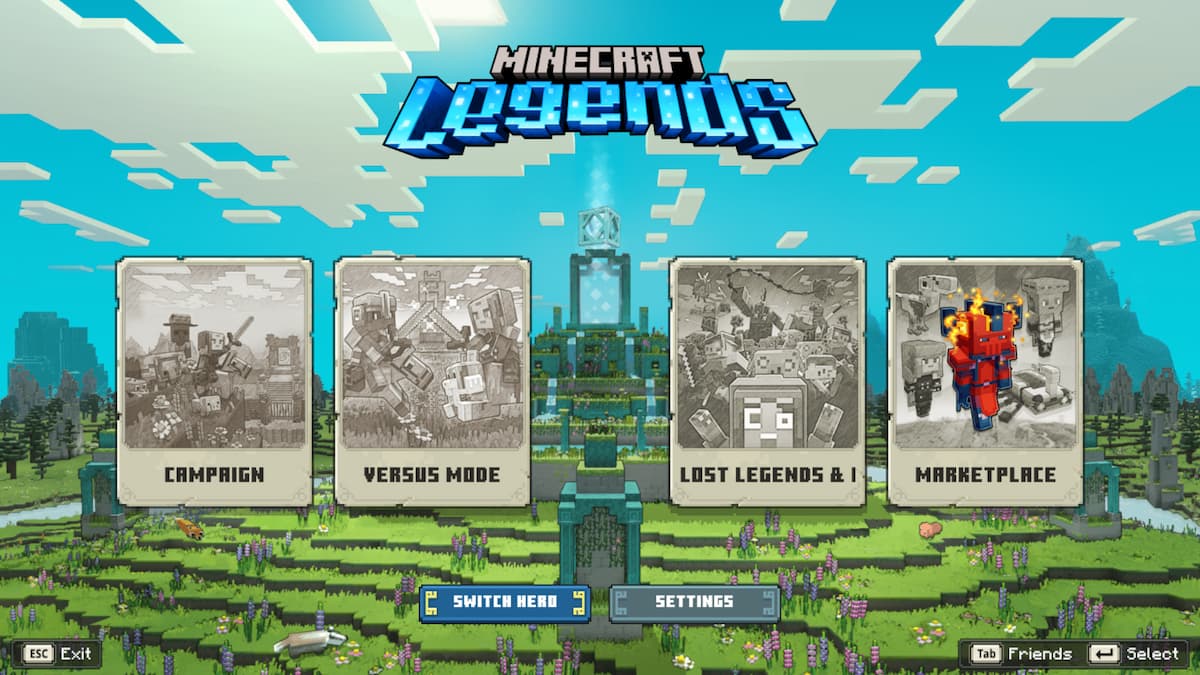How to Change Character Appearance in Minecraft Legends - Twinfinite