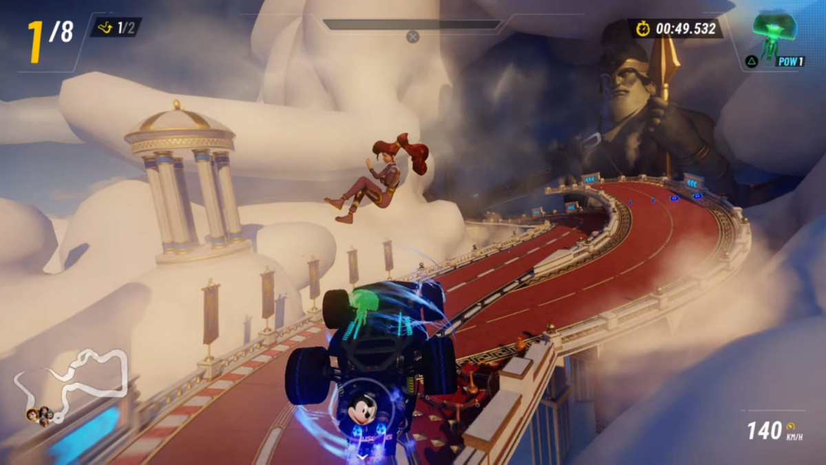 How to Perform an Aerial Stunt in Disney Speedstorm - Twinfinite
