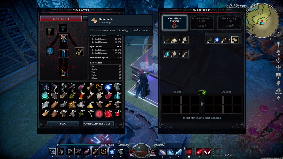 How to Get a Paper Press in V Rising - Twinfinite