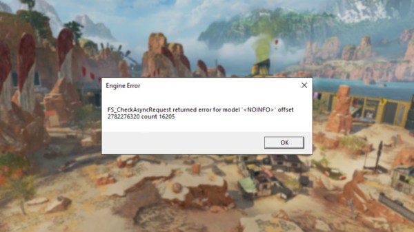 How To Fix 'fs_checkasyncrequest' Engine Error in Apex Legends - Twinfinite