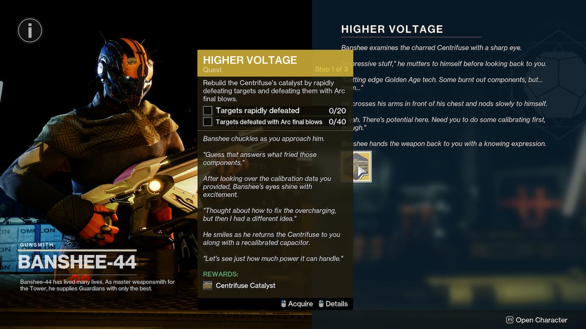 How to get the Centrifuse Arc Exotic Auto Rifle in Destiny 2 - Twinfinite