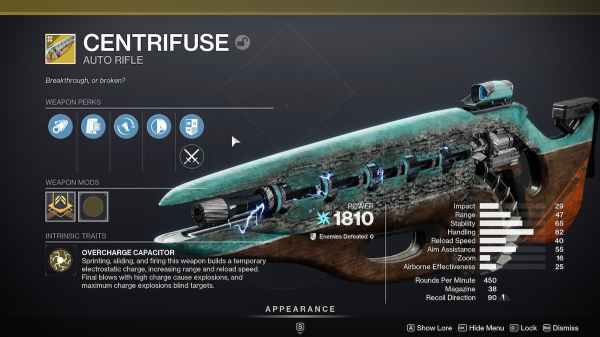 How to get the Centrifuse Arc Exotic Auto Rifle in Destiny 2 - Twinfinite