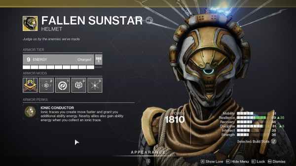 The Best Arc Warlock Fallen Sunstar Build in Destiny 2 Season of the ...