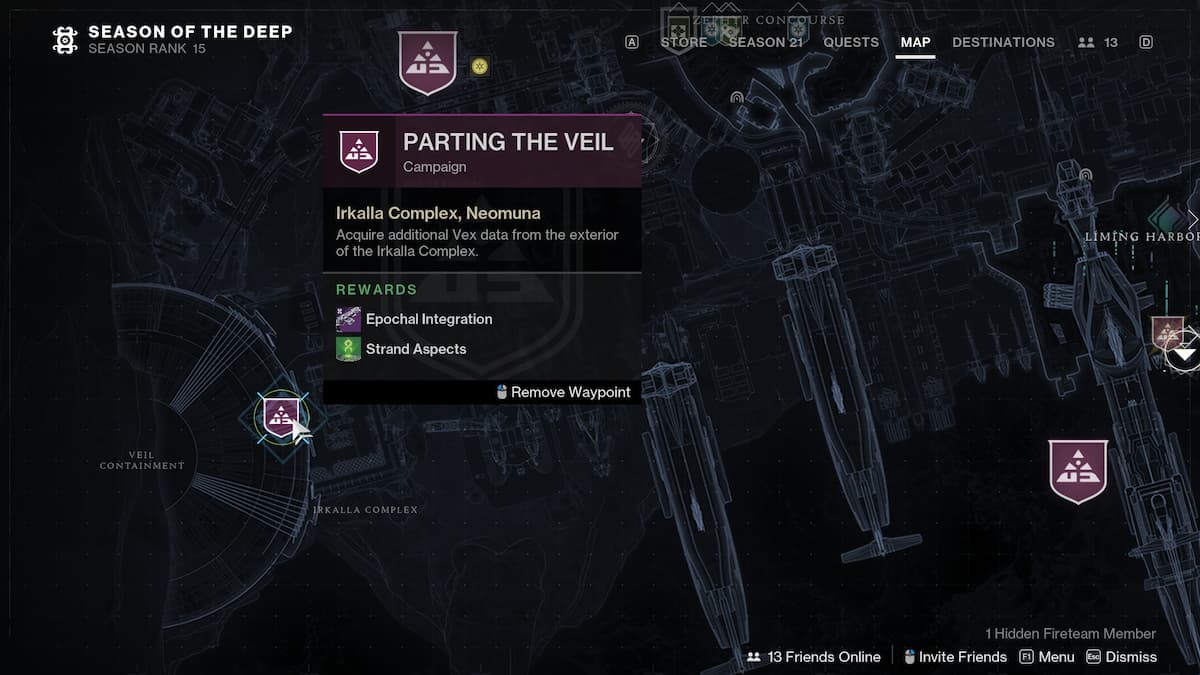 Destiny 2 - How to get the Epochal Integration Hand Cannon - Parting ...