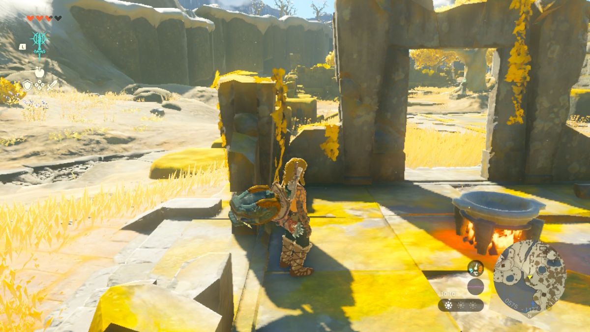 How to Get to & Clear Great Sky Island's Gutanbac Shrine in Zelda ...