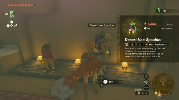 How to Get the Desert Voe Armor in Zelda: Tears of the Kingdom - Twinfinite