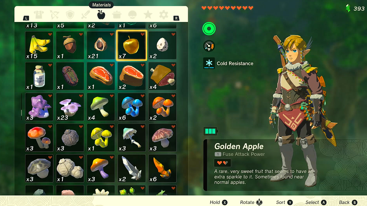 How to Make Honeyed Apples in Zelda: Tears of the Kingdom - Twinfinite