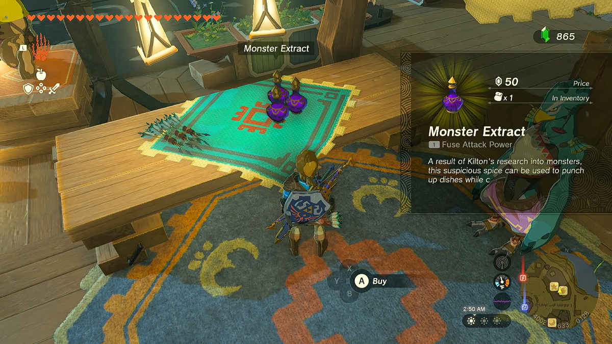 How to Get Monster Extract (& What It Does) in Zelda: Tears of the ...