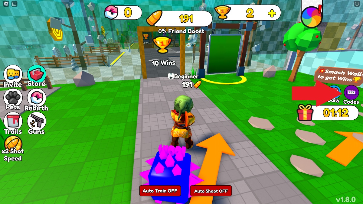 All Shoot Wall Simulator Codes - Twinfinite