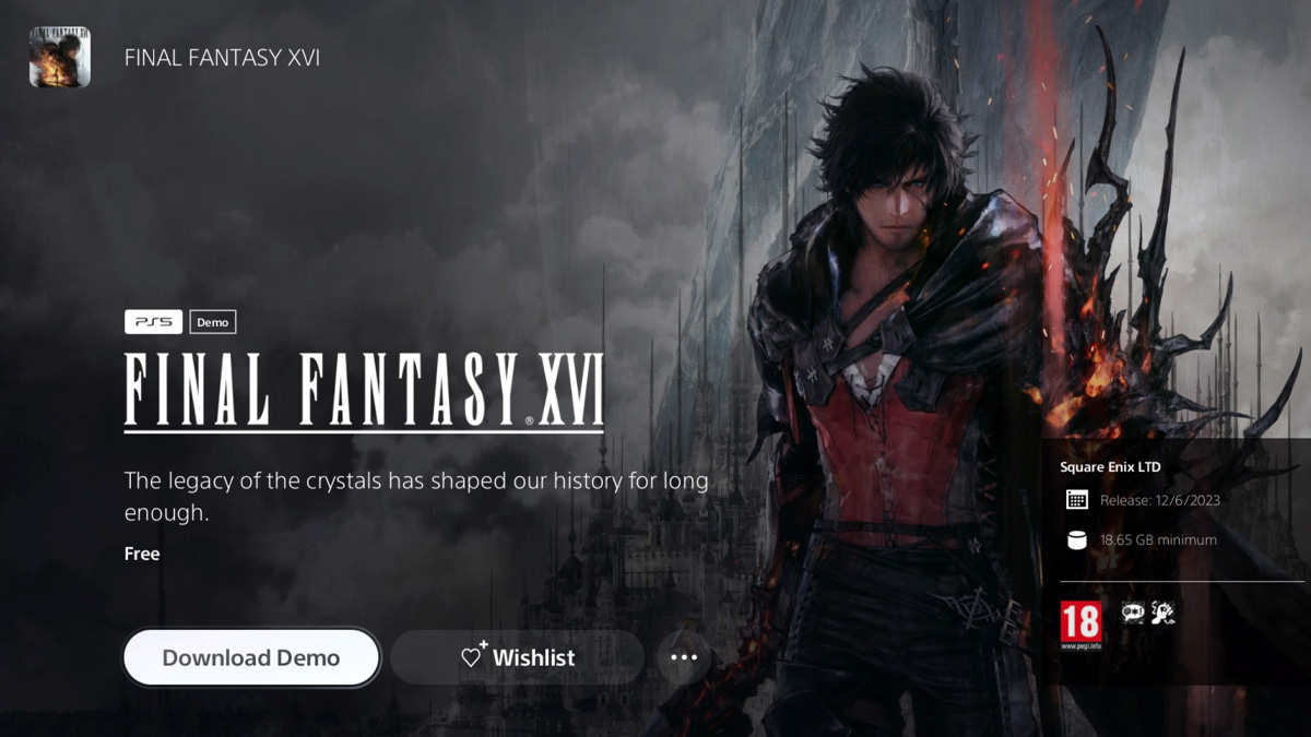 How to Download Final Fantasy XVI Demo - Twinfinite