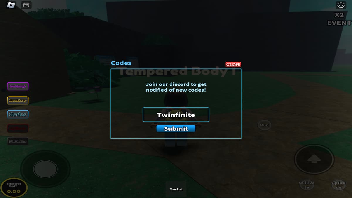 Martial Ascension Codes - Twinfinite