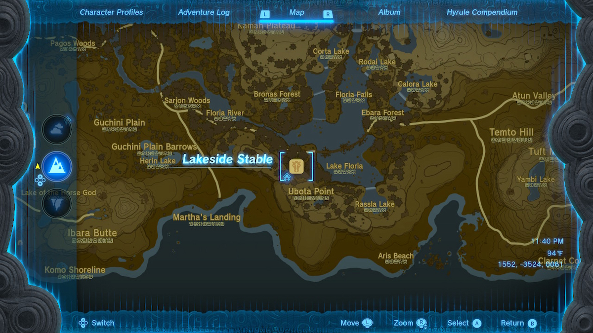 Where to Find Lakeside Stable in Zelda: Tears of the Kingdom - Twinfinite