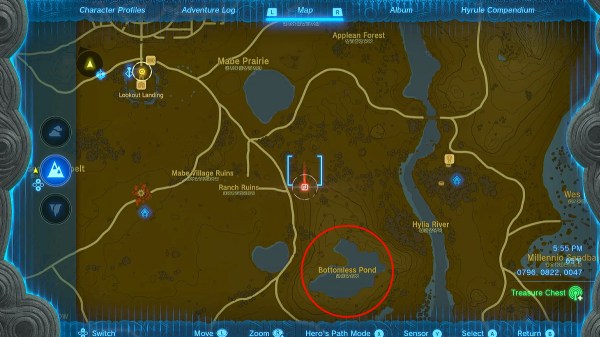 Where to Farm Hyrule Bass in Zelda: Tears of the Kingdom - Twinfinite