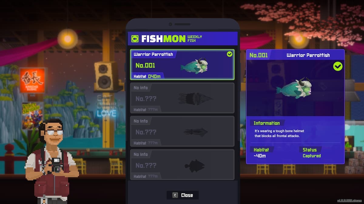 How to Catch Horned Parrot Fish in Dave the Diver - Twinfinite