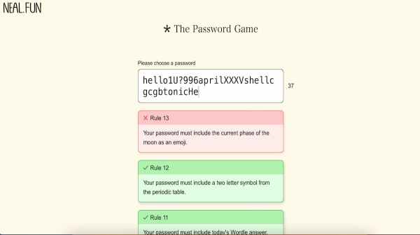 How to Beat Rule 13 in The Password Game - Twinfinite