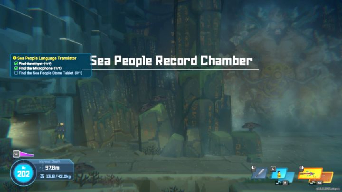 Where to Find the Sea People's Stone Tablet in Dave the Diver - Twinfinite