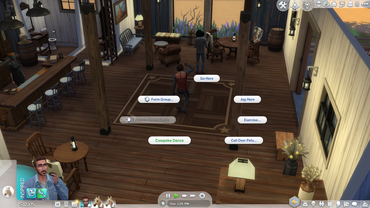 How to Cowpoke Dance in Sims 4: Horse Ranch - Twinfinite