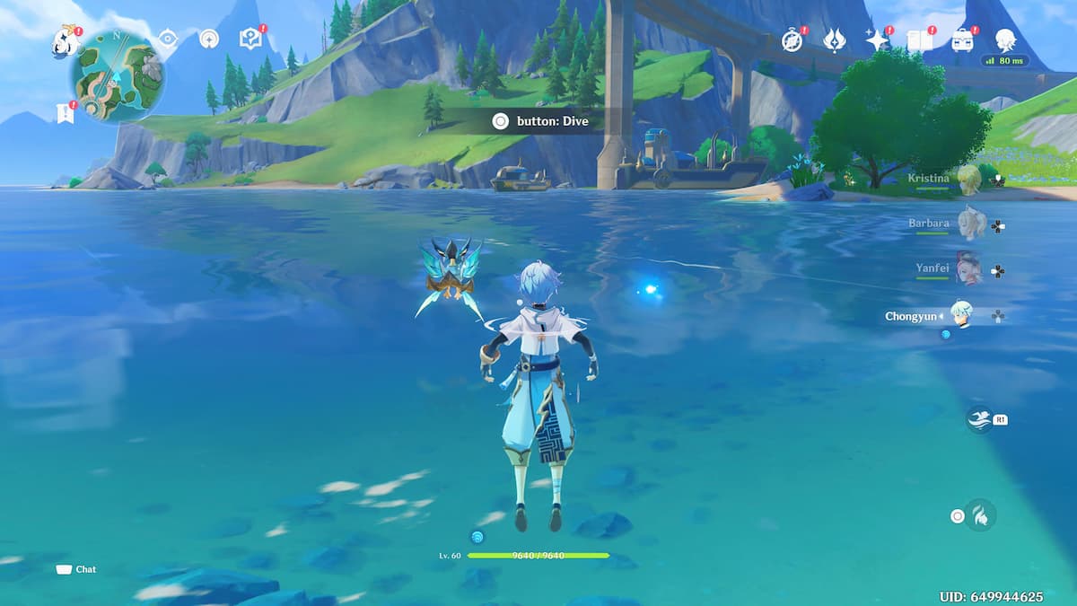 Genshin Impact Diving Guide - Twinfinite