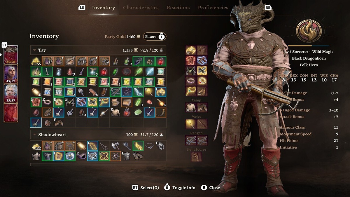 How to Dye Clothes & All Dye Colors in Baldur's Gate 3 (BG3) - Twinfinite