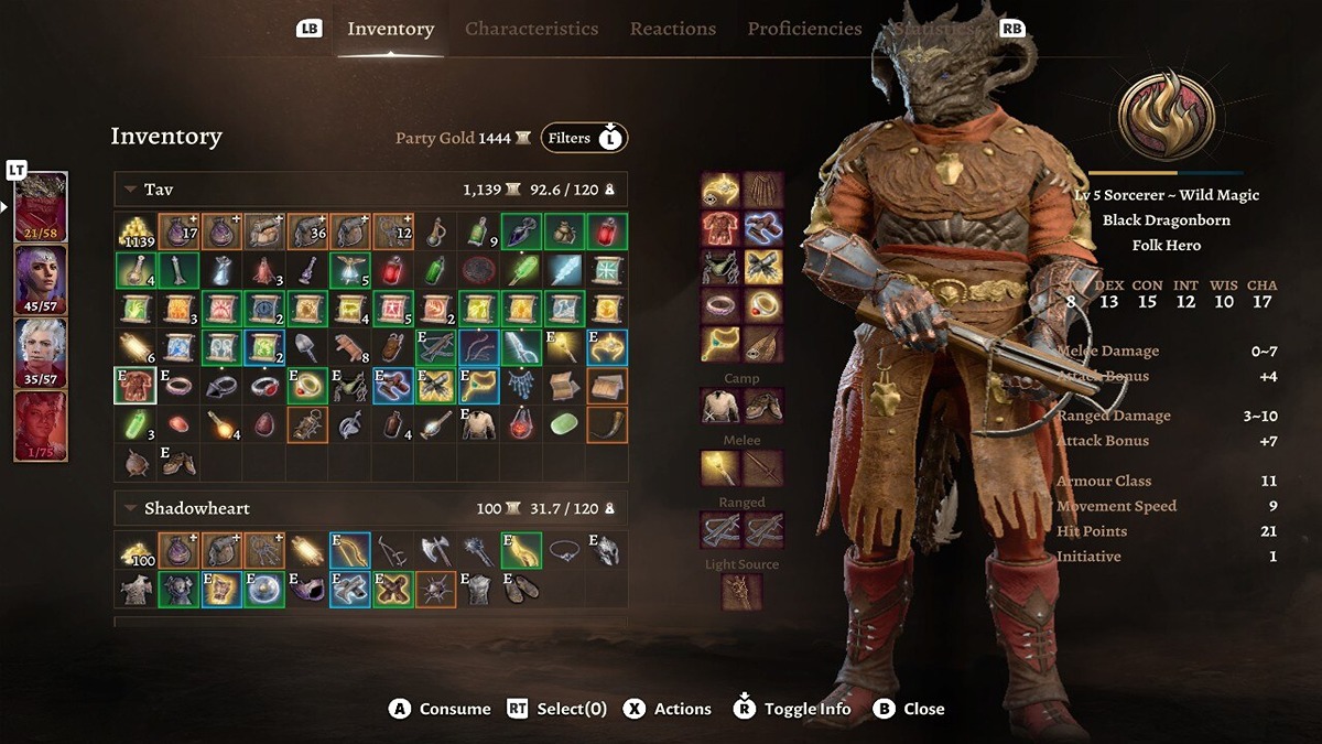 How to Dye Clothes & All Dye Colors in Baldur's Gate 3 (BG3) - Twinfinite