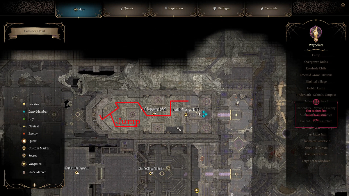 Baldur’s Gate 3 (BG3) Faith Leap Trial Guide - Twinfinite
