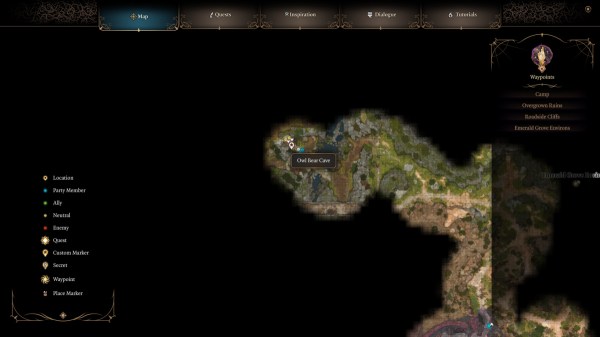 Baldur's Gate 3 Owlbear Cave Guide: Where to Find it & What to Do There ...