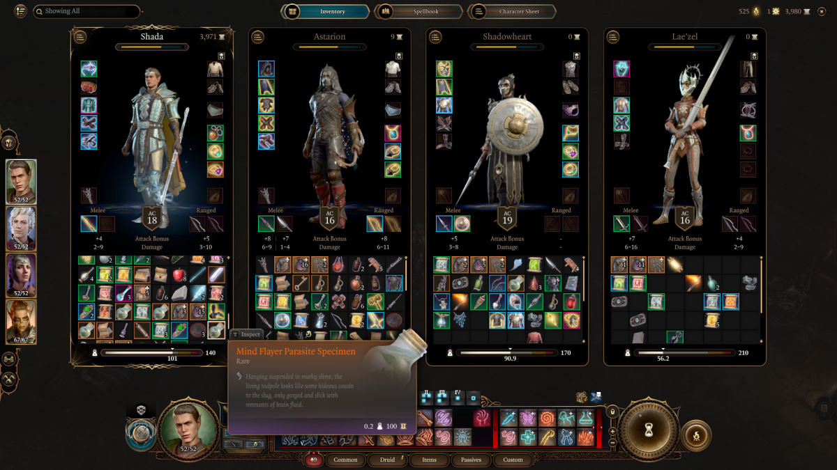 What to Do With Mind Flayer Parasite Specimens in Baldur's Gate 3 (BG3 ...