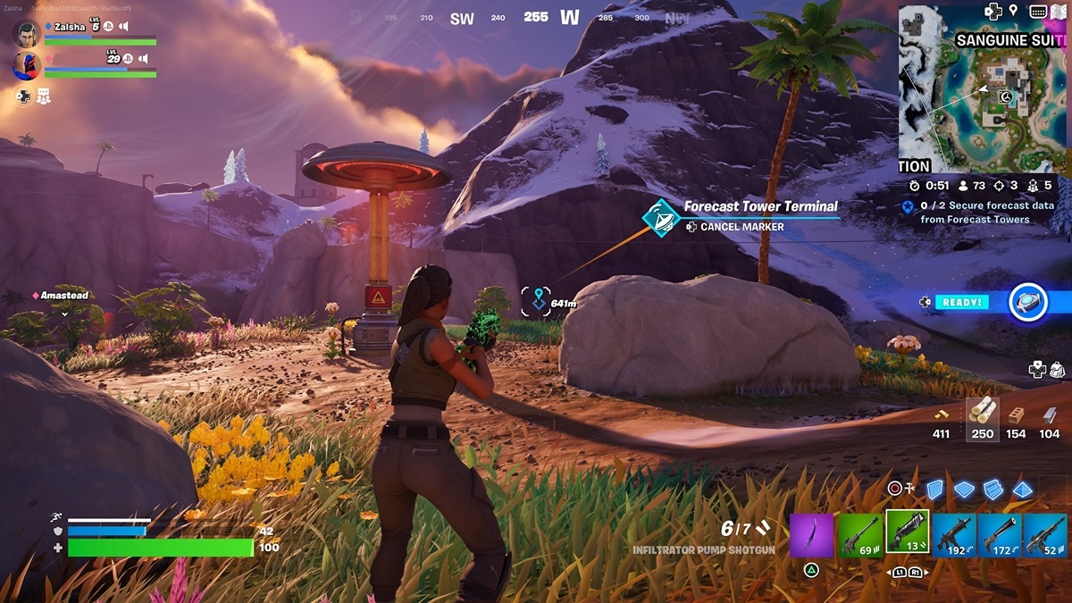 Where to Find Forecast Towers in Fortnite Chapter 4 Season 4 - Twinfinite