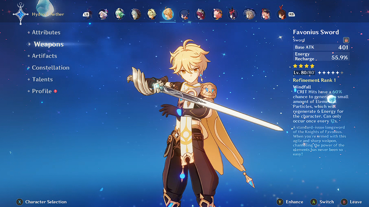 Best Hydro Traveler Build in Genshin Impact - Twinfinite