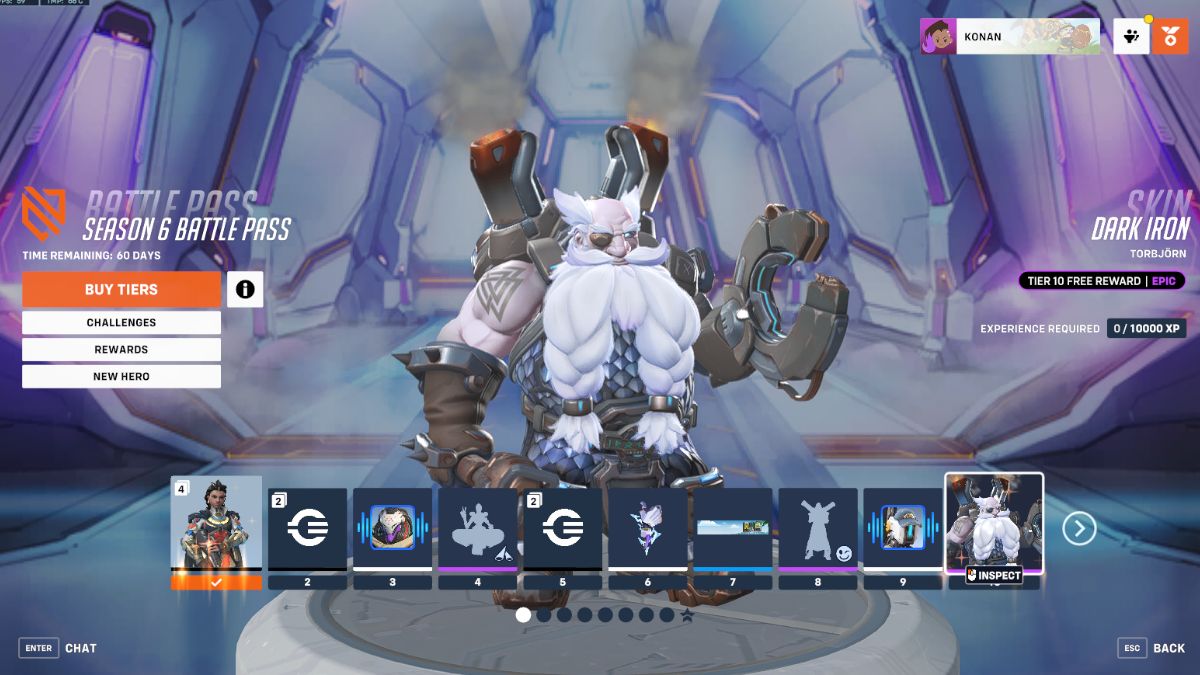 All Overwatch 2 Season 6 Battle Pass Tier Rewards - Twinfinite