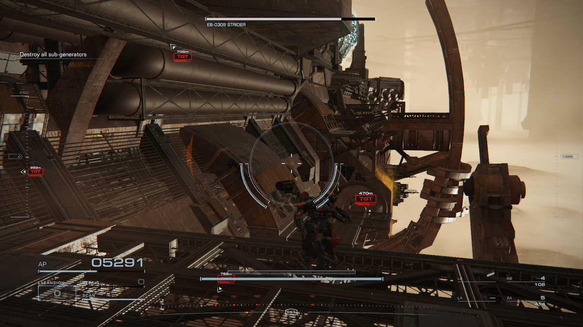 How to Destroy the Weaponized Mining Ship Strider in Armored Core 6 ...