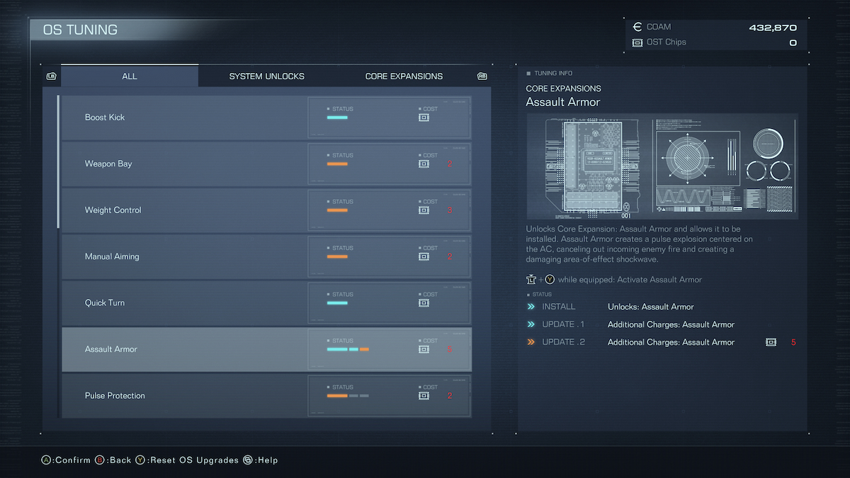 Armored Core 6 Arena & OS Tuning System Explained - Twinfinite