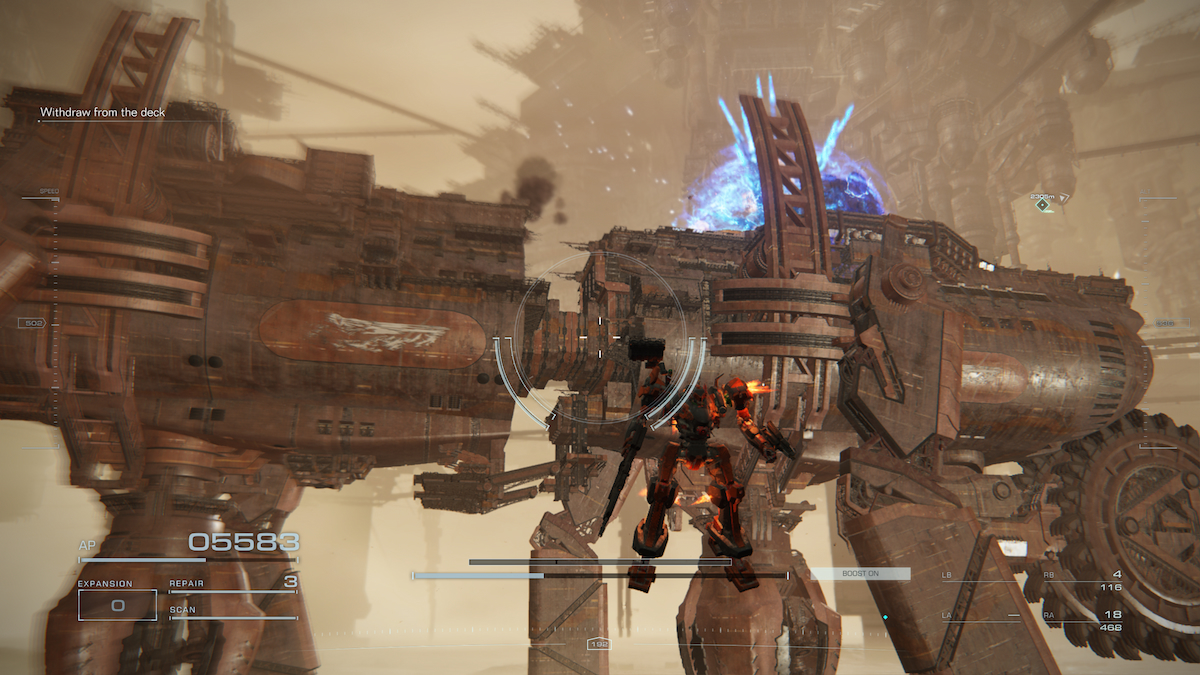 How to Destroy the Weaponized Mining Ship Strider in Armored Core 6 ...