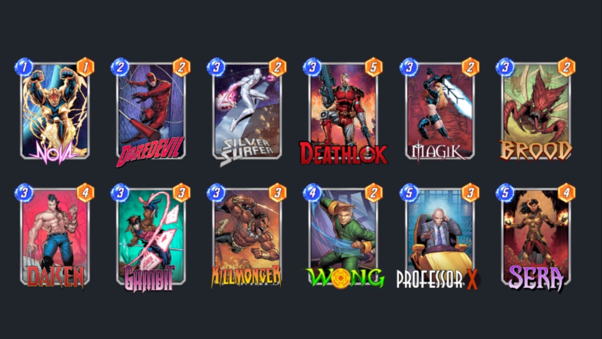 Best Daken Decks In Marvel Snap - Twinfinite