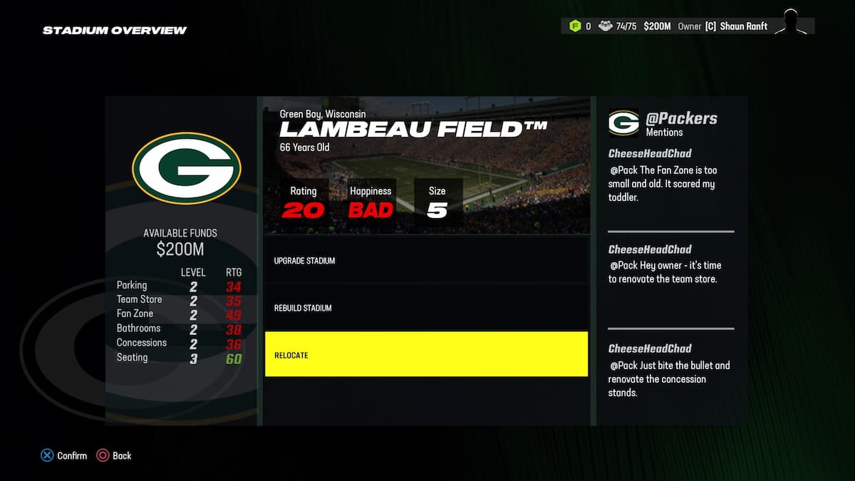 All Relocation Teams in Madden 24 Franchise Mode (& How to Relocate ...