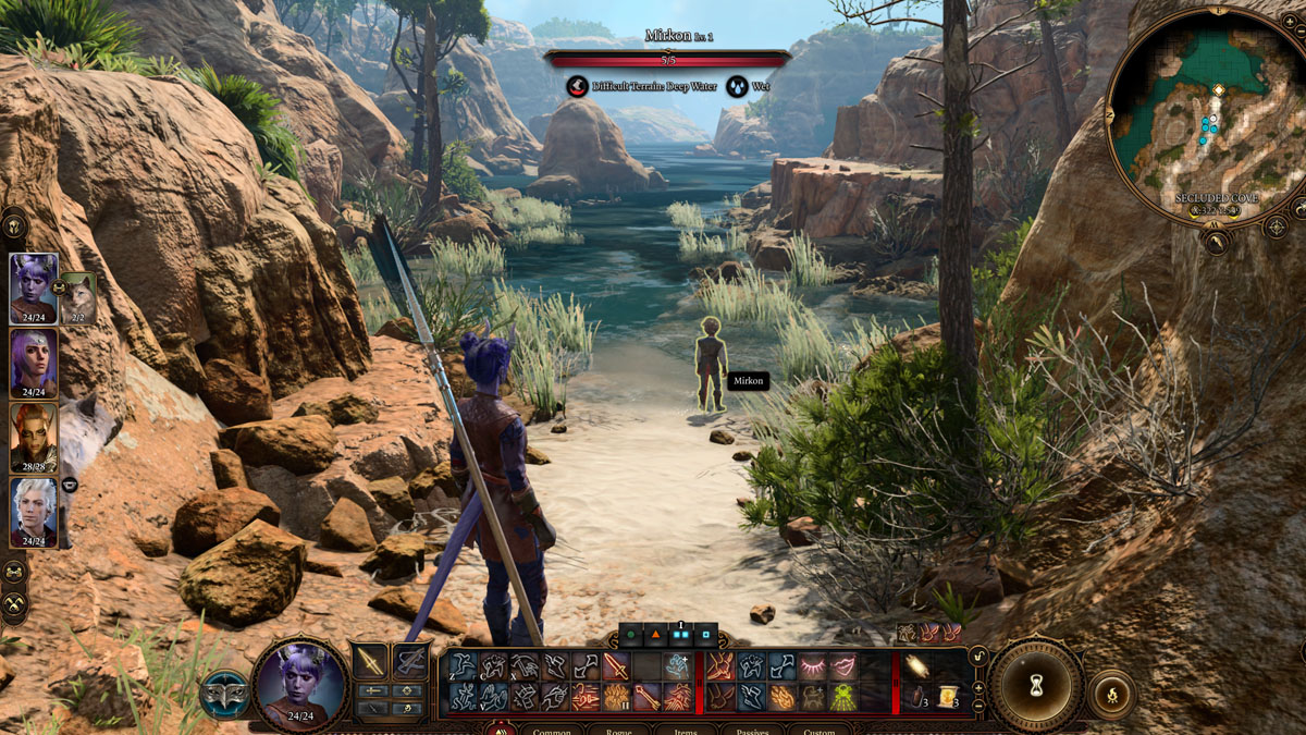 Baldur's Gate 3 Investigate the Beach: How to Save Mirkon from the ...