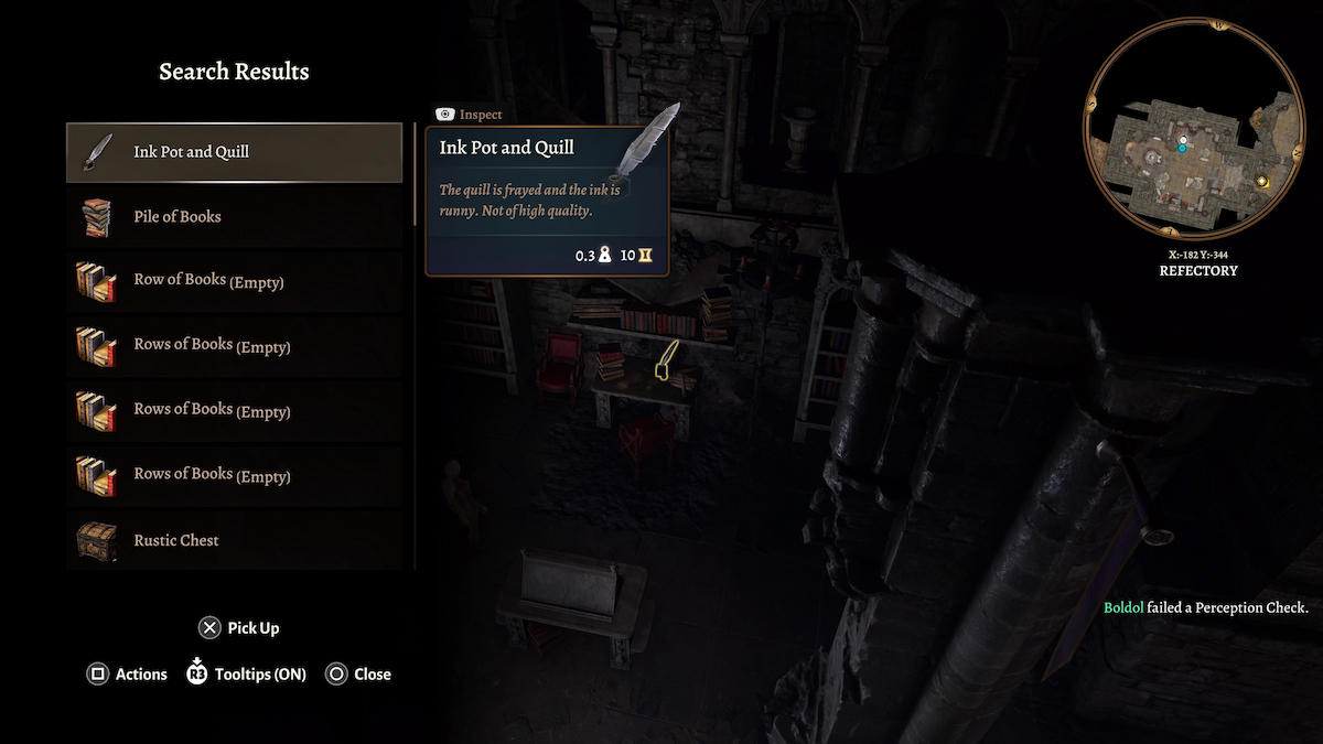 How to Use Active Search in BG3, Baldur's Gate 3 Search Circle ...